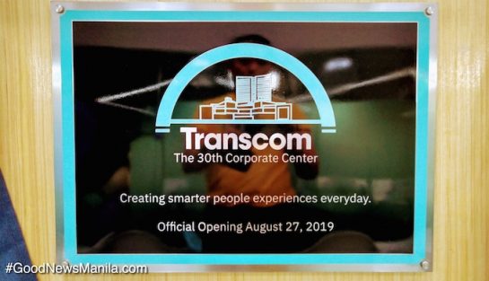 BPO Company Transcom Opens Newest Site in Pasig City – Good News Manila
